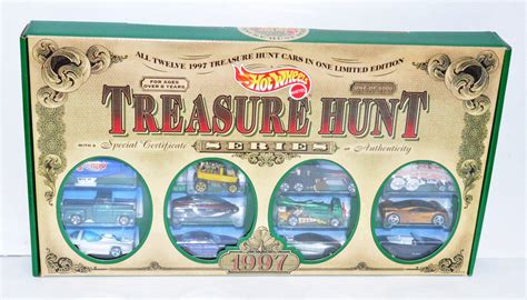 Hot Wheels 1997 Treasure Hunt Box Set Universal Classic Toys