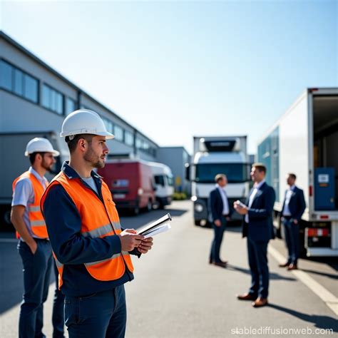 Pharmaceutical Warehouse Logistics Stable Diffusion Online