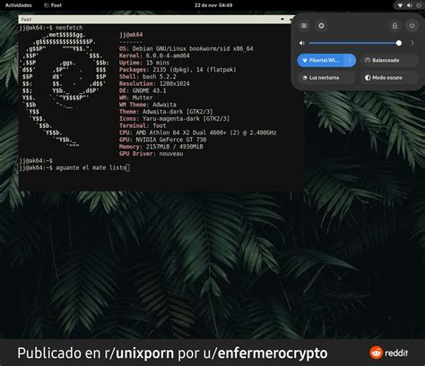 Gnome 431 My Love Debian Sid Runixporn