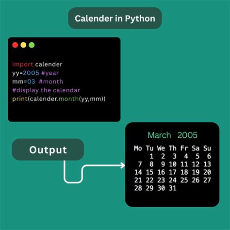 How To Create A Python Calendar Program Seerat Zahra Posted On The