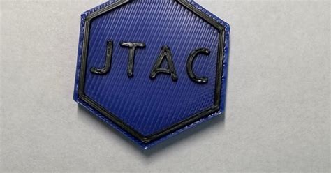 Militärisches Symbol Jtac Blau By Konradkrk Download Free Stl Model