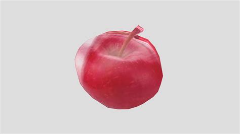 A Pretty Apple Download Free 3d Model By Steve 15 [d6f2c08] Sketchfab