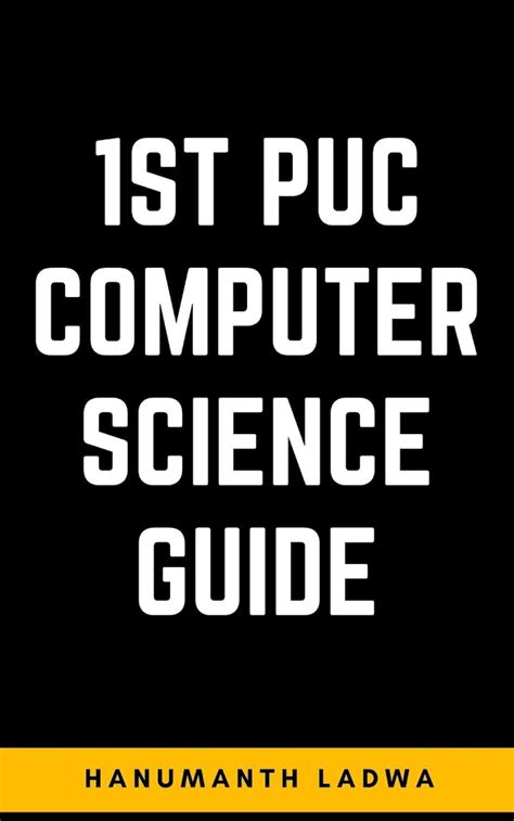 1st Puc Computer Science