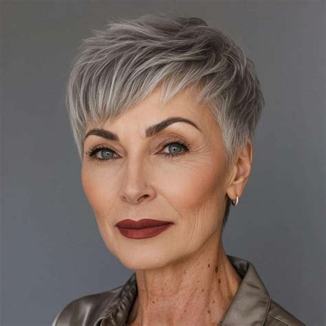 Timeless Silver Pixie Cuts For The Modern Woman Likeeed