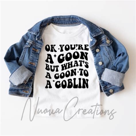Gooning Material Etsy