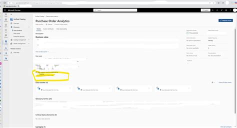 Purview Governance Portal Unified Catalog Cuts The Text Within Data Product Filed Use Cases