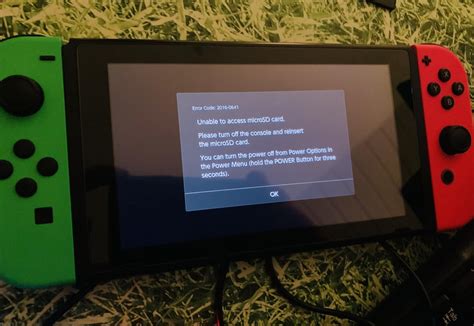 Micro Sd Card Issue Error2016 0641 Help Rswitchpirates