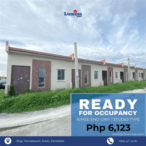 For Sale Aimee End Unit 52sqm In Lumina Subic House And Lot 🏘️