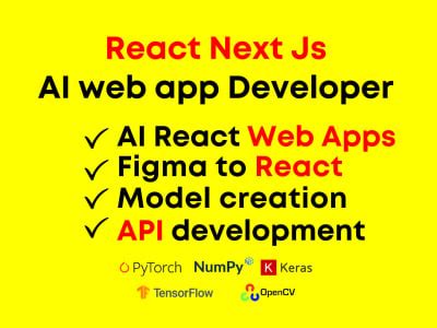 Custom AI Application AI Chatbot AI Web Application AI Website Chatgpt Upwork