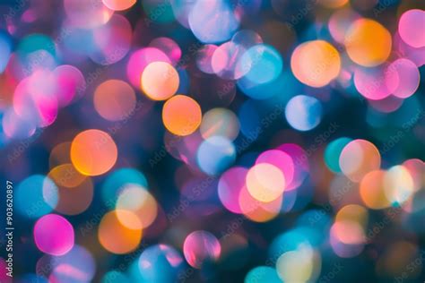 Macro View Of Quantum Dots In A Colloidal Solution Showing The Light