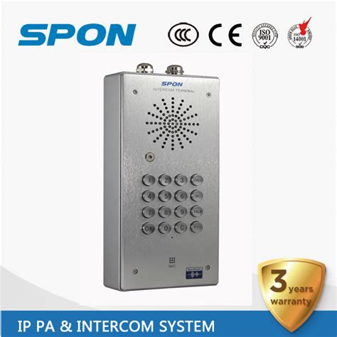Ip Network Military Intercom Terminal High Quality Ip Network Military Intercom Terminal On