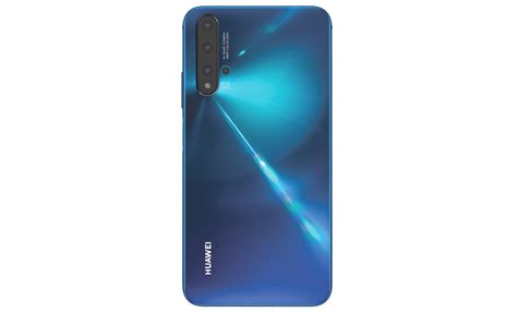 Huawei Nova 5T Crush Blue 3D Model $39 - .3ds .c4d .max .fbx .lwo .lxo ...