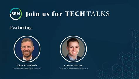 👨‍💻 Our Next Srm Tech Talk Will Be Happening Live This Thursday At 4 Pm Eastern 🎙️ Kian