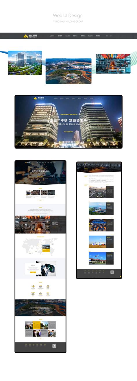 青山控股集团 Tsingshan上海松一网站制作公司