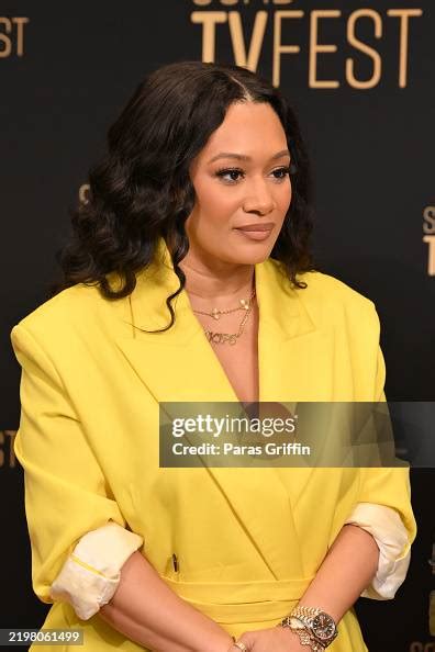 Actress Crystal Renee Hayslett Attends Tyler Perrys Sistas Press