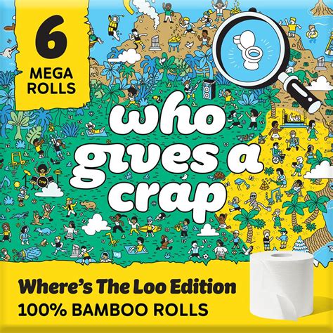Who Gives A Crap Extra Soft Limited Edition Bamboo Toilet Tissue 6 Meg