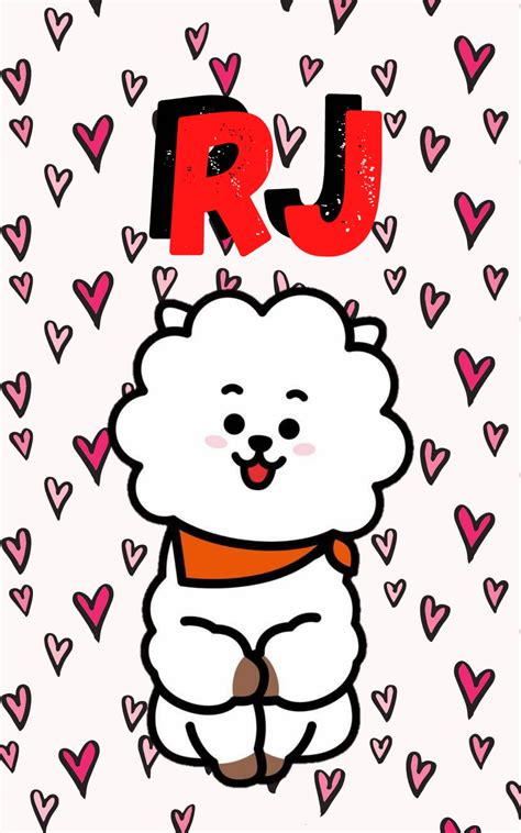 Bts Bt21 Rj Art Wallpaper Wallpapersok