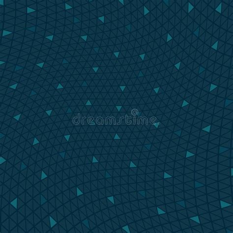 Sparkling Triangle Dots Particles Microdust 003 Stock Illustration