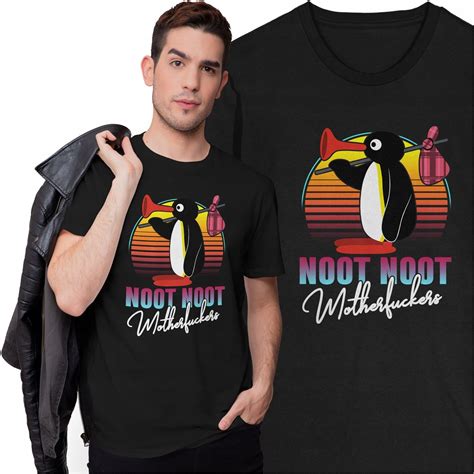 Koszulka Pingu Noot Noot Motherfuckers Pingwin Bajka Serial Inna Marka Moda Sklep Empik Com