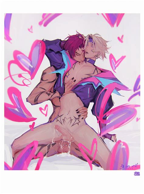 Rule 34 2boys Anal Anal Sex Bite Collar Cum Cum In Ass Cum Inside Cumming Together Ezreal Gay