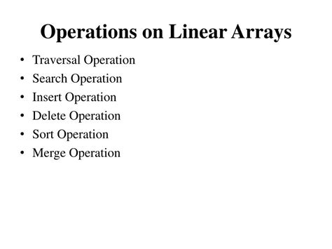 PPT Array PowerPoint Presentation Free Download ID