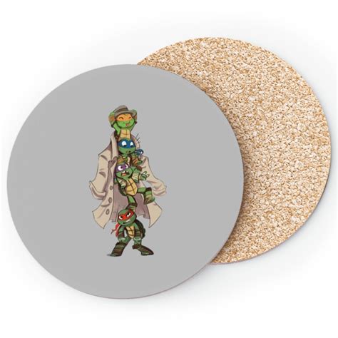 Rise Of The Tmntrise Of The Tmntrise Of The Tmnt Coasters Sold By Sadkyarelynx Sku 70521317