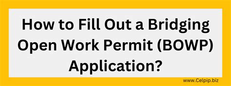 Bridged Open Work Permit Bridging Work Permit Canada Itvq
