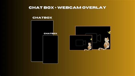 Cute Stream Overlays Animated Stream Overlays Cute Animated Streaming Overlays Cozy Stream