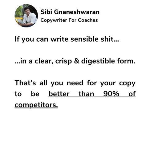 Sibi Gnaneshwaran On Linkedin Copywriting Copywritingtips
