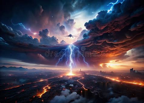 Drone Captures Breathtaking Lightning Strike Across A Darkened Horizon
