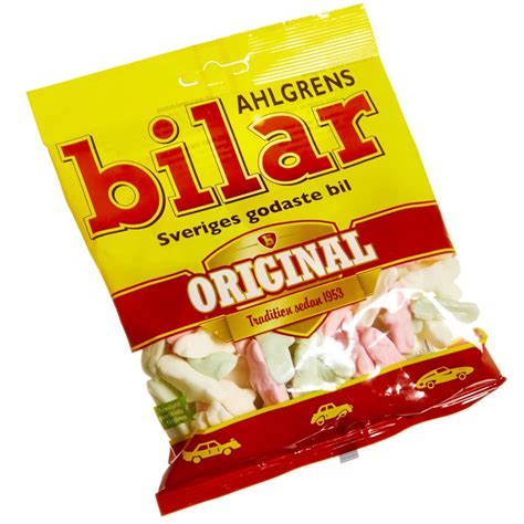 Bilar Original Candy Bag Bonbon A Swedish Candy Co
