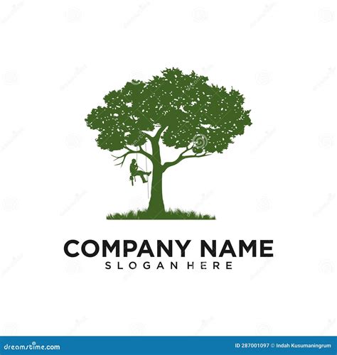 Cutter Tree Logo Designs For Business Service Arborist Tree Service