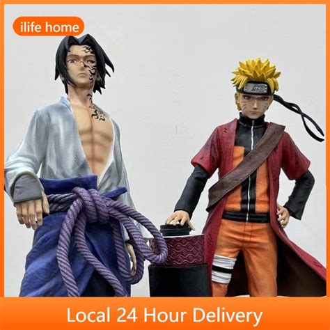 Shipping From Selangor 34cm Naruto Sasuke Cosplay Anime One Piece