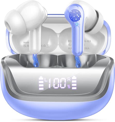 Csasan Wireless Earbuds Bluetooth 5 3 Headphones 40h