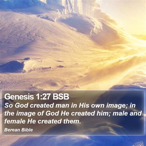 Genesis 127 Bsb Christian Images