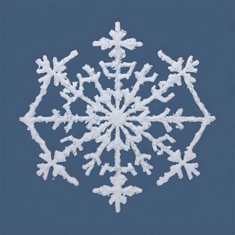 Elegant Snowflake Clip Art Collection Premium Ai Generated Image