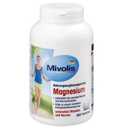 Mivolis Magnésium Comprimés 300 Pièces 210 G Heim