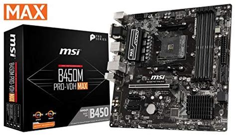 Compatible processors with MSI B450M PRO-VDH MAX | Pangoly