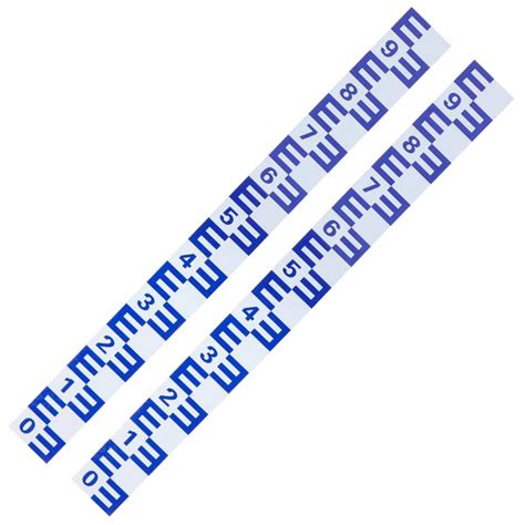 Water Level Scale Pool Indicator Gauge Decals Meter Indoor Plants £964