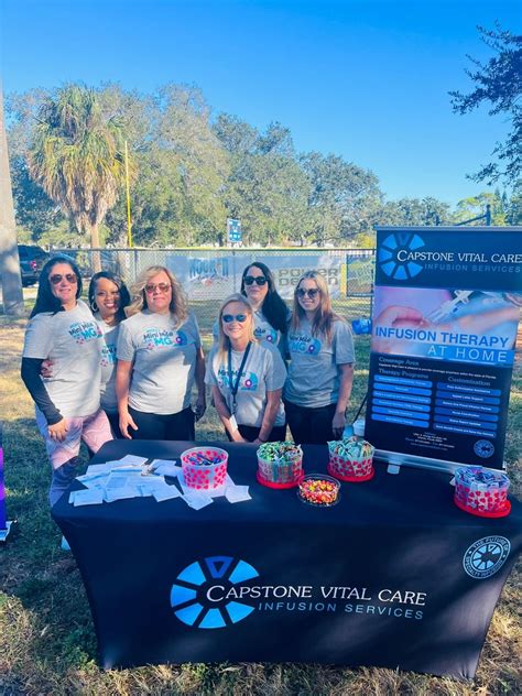 Capstone Vital Care Infusion Services Was A Proud Sponsor Of Todays Myasthenia Gravis