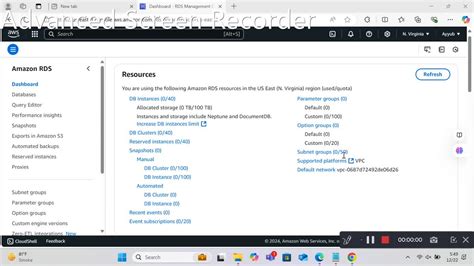 rds backup restore with aws backup service rds database backup and