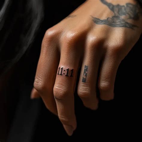 59 Spiritual 11 11 Tattoo Ideas Minimalist Designs And Meaningful