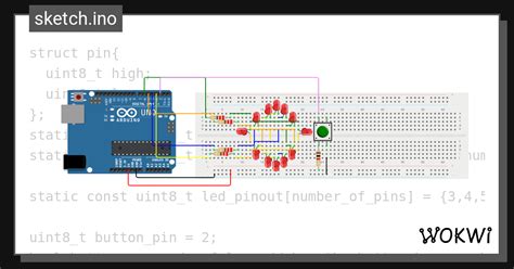 Charlieplexing Cyclone Wokwi ESP STM Arduino Simulator