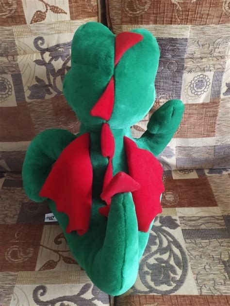 Ollie Lego Land Dinosaur Plush Soft Toy Legoland Green Dragon 18 Inches