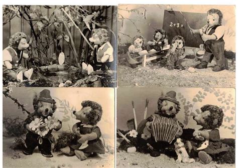 7 X Mecki Ak Igelkarten Serie Igel Mäcki Ddr 4660