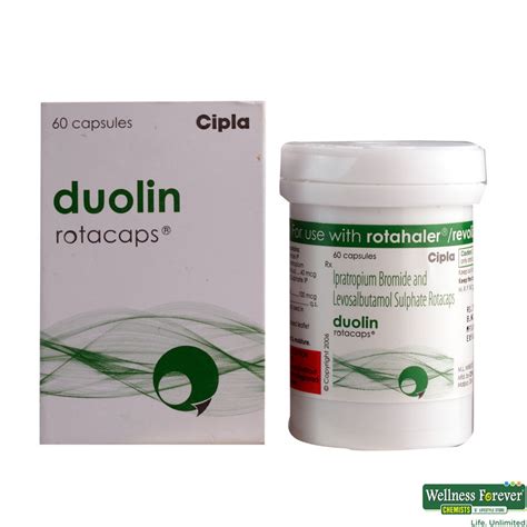 Buy Duolin Rotacap 60 Capsules Online At Best Prices Wellness Forever