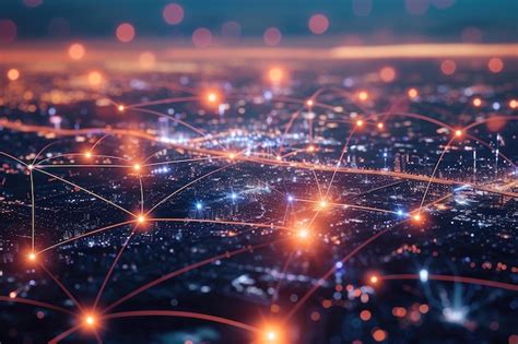 Innovative Connectivity Building The Future Together Premium Ai Generated Image