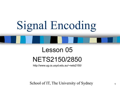 chapter 5 signal encoding techniques