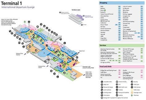 Heathrow International Airport Uk Terminal Maps Lhr Information And Airport Guide