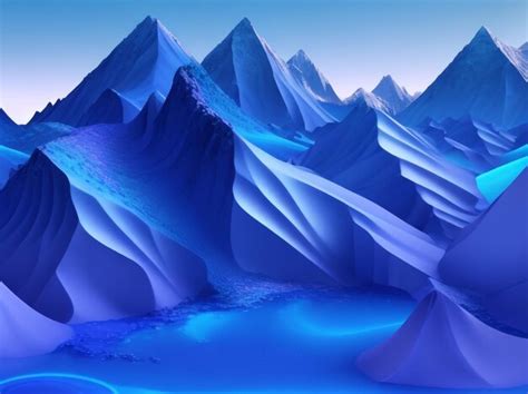 Premium Ai Image Abstract 3d Landscape Data Visualization Concept